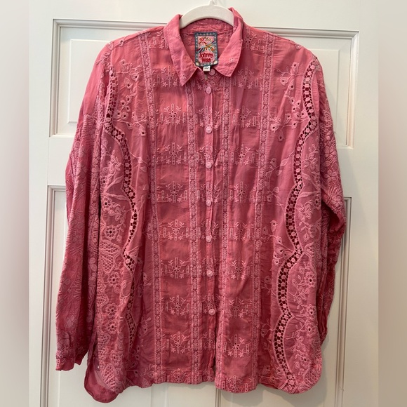 Johnny Was | Tops | Johnny Was Blouse | Poshmark
